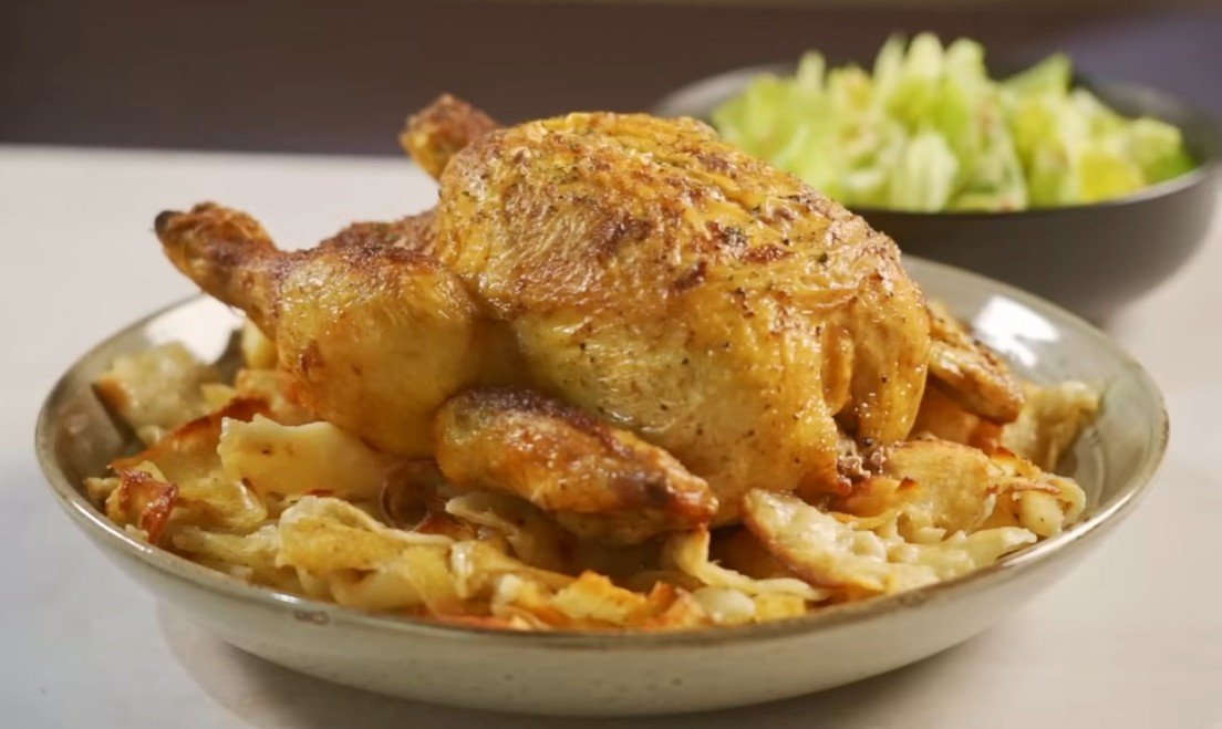 peceno pile s mlincima | Dobar tek!